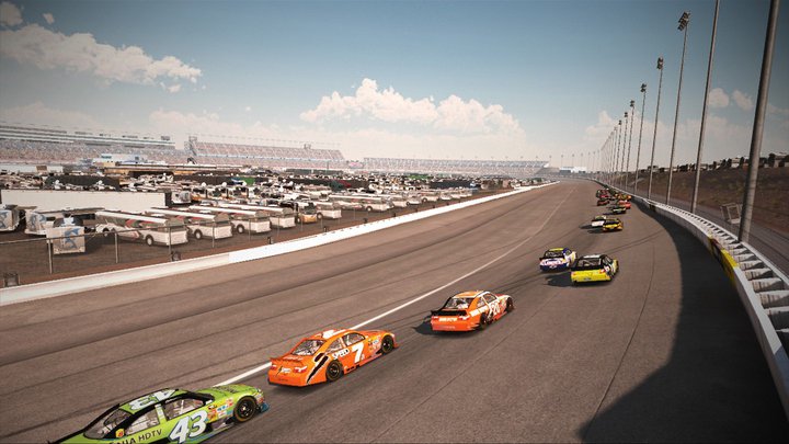 Trackside With Travis: A Look Back: New NASCAR Video Game - Just What ...