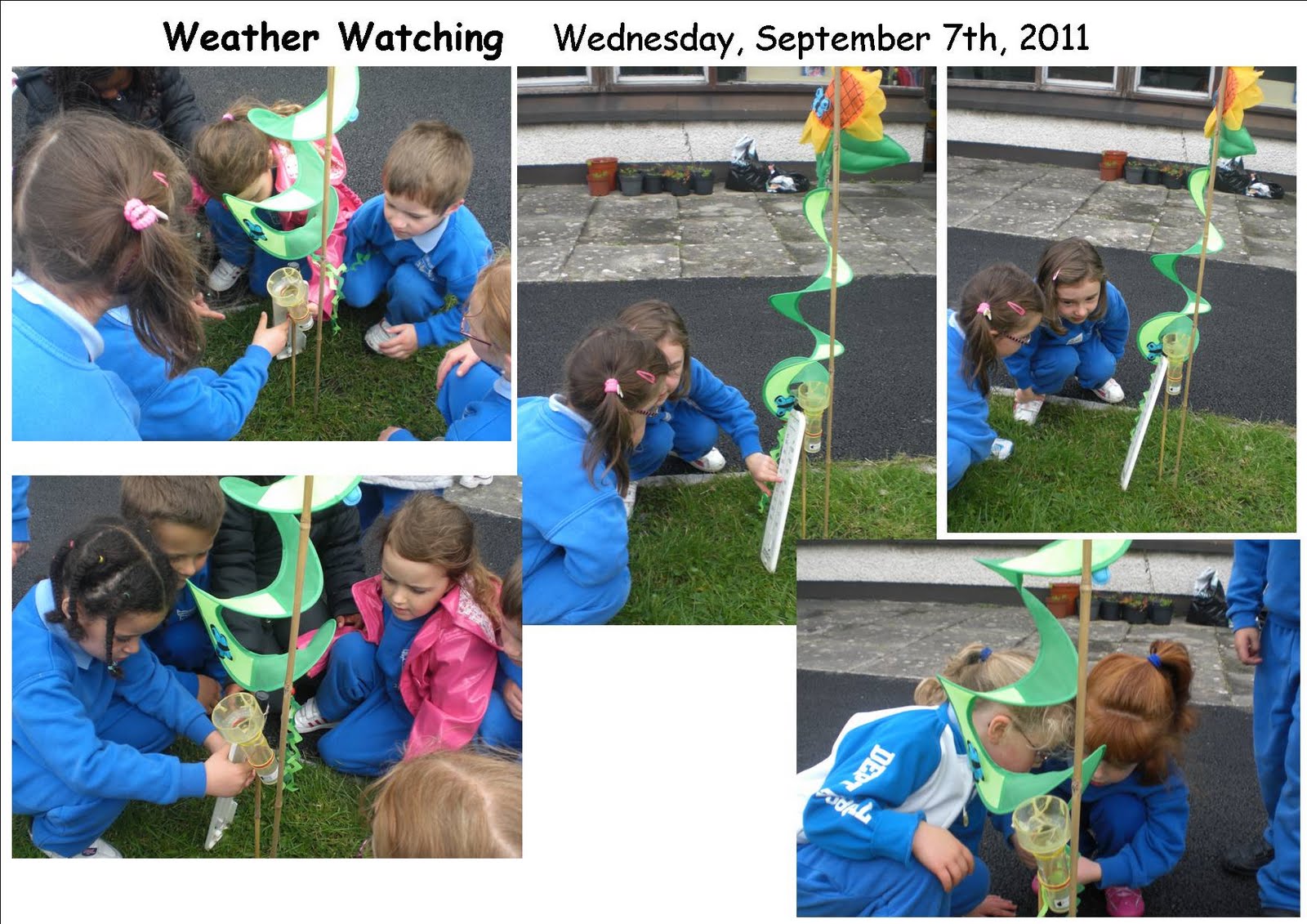 Science Projects: Our Weather Watchers: Senior Infants
