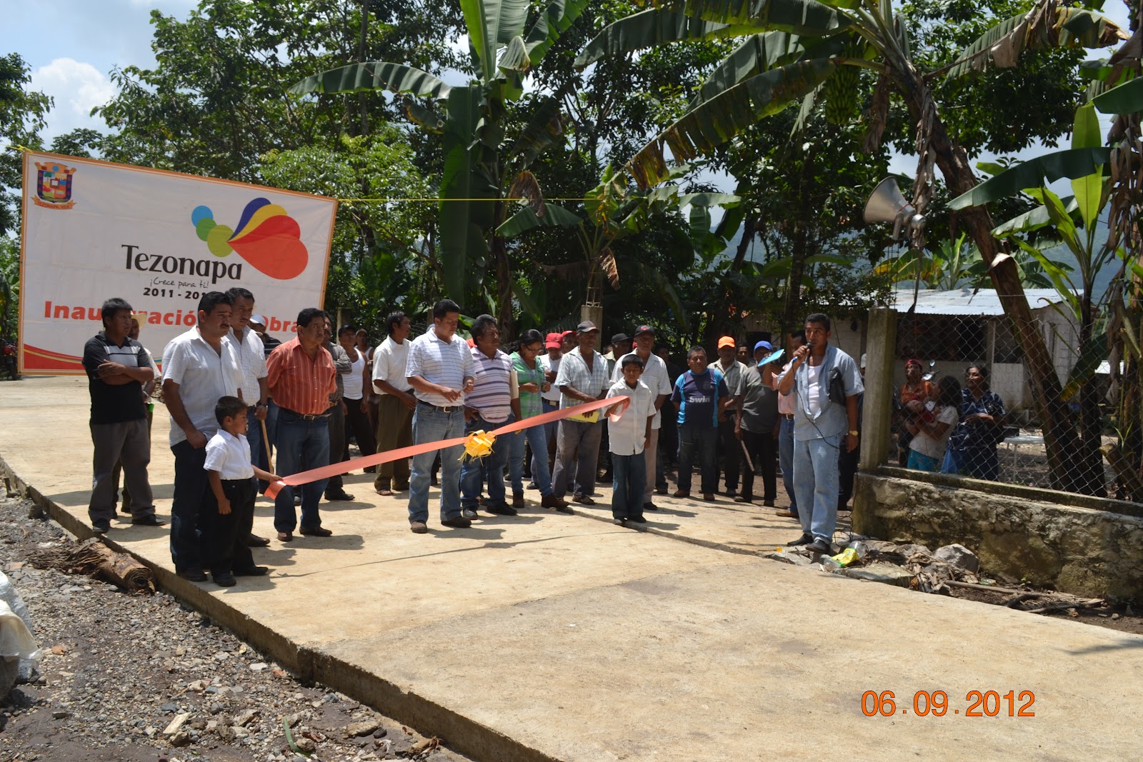 Tezonapa Veracruz: ASISTE ALCALDE DE TEZONAPA A INAUGURAR OBRAS EN LA ...