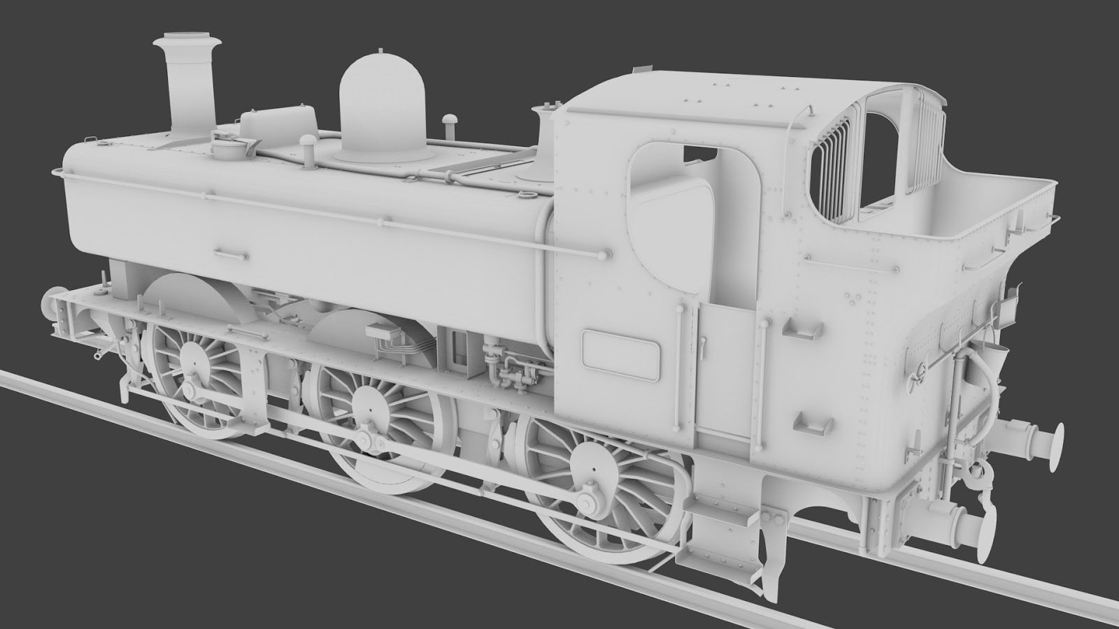 Victory Works: GWR Pannier Tanks: 54/64/7400 Cab Complete
