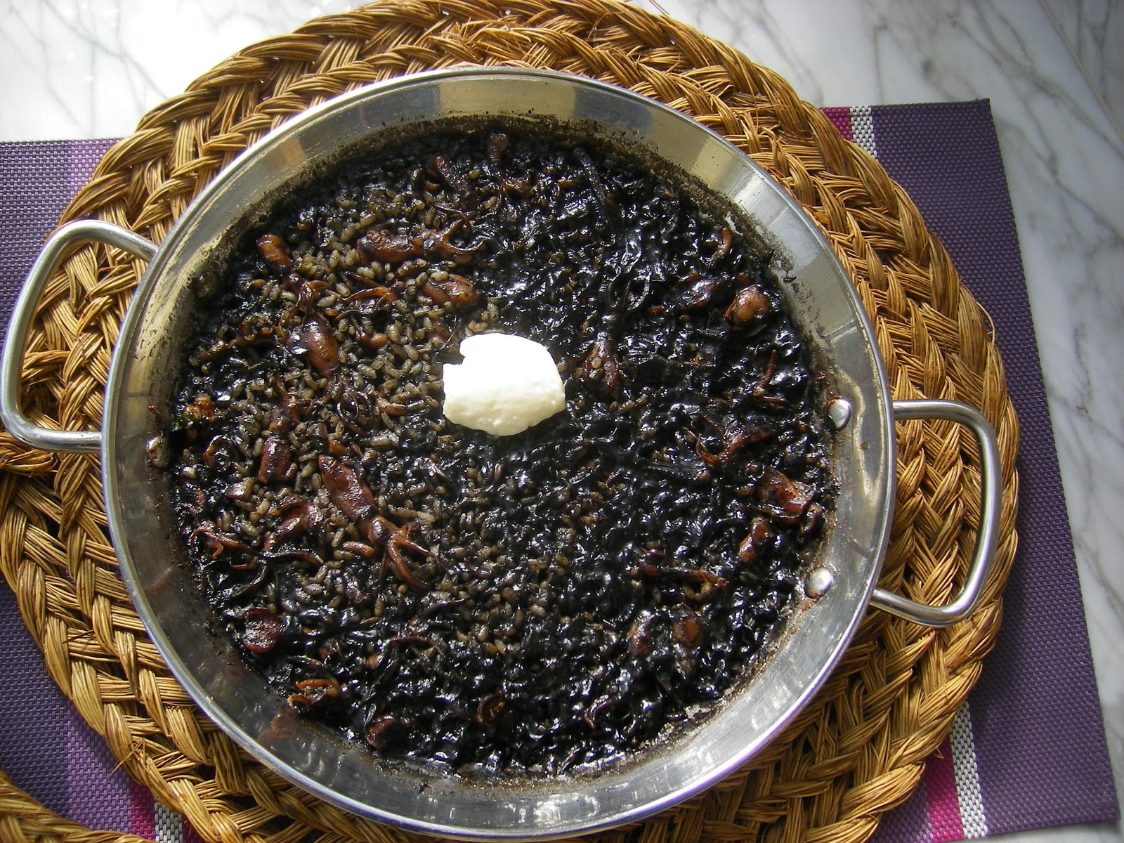 el placer del paladar: Arroz Negre