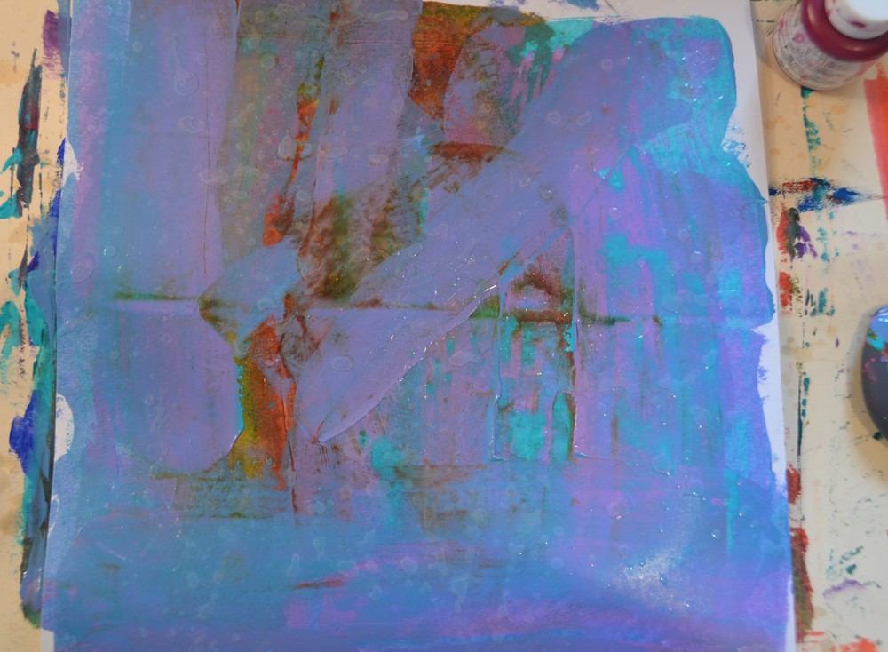 Emily Lagore: Water Spatter Paint Technique