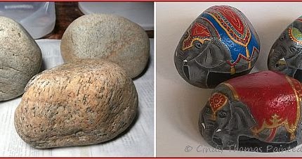 Painting Rock & Stone Animals, Nativity Sets & More: Before & After ...