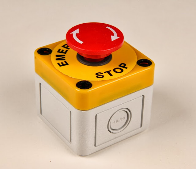 buckylab: SAFETY FIRST - EMERGENCY STOP
