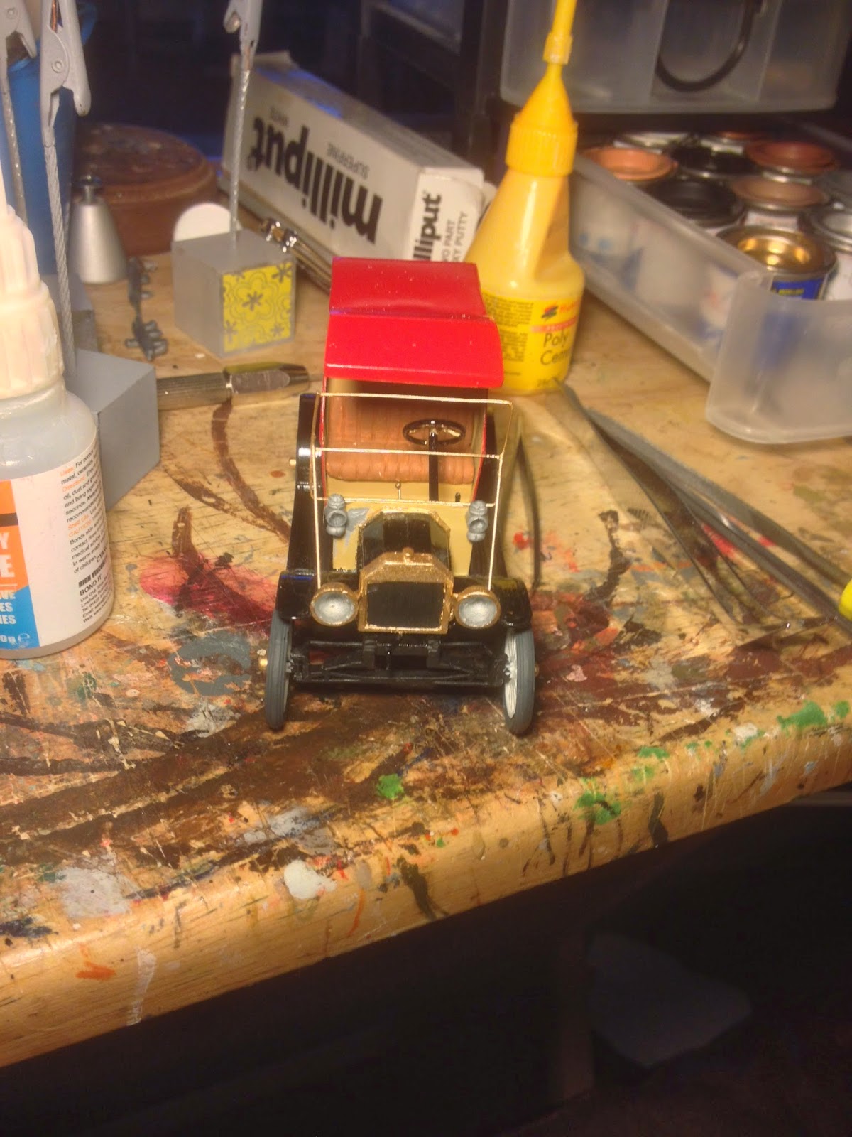 Scale Model Workbench: Ford model T conversion