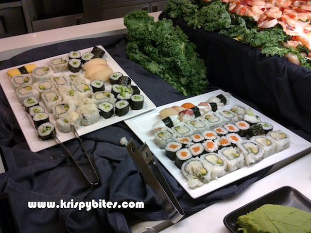 Fairmont Pacific Rim: Oru - Seafood Buffet - Krispy Bites
