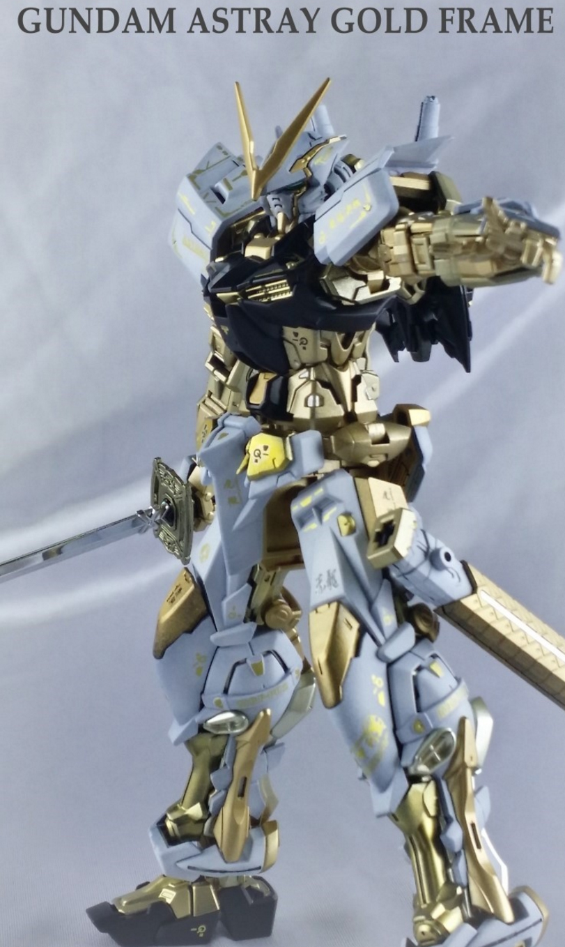 GUNDAM GUY: RG 1/144 Gundam Astray Gold Frame - Painted Build