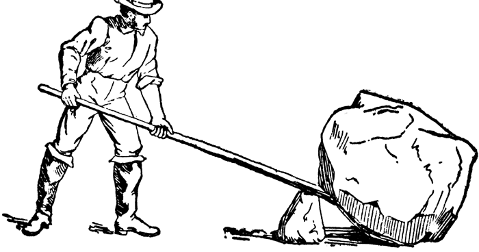 French Vocabulary Illustrated: levier