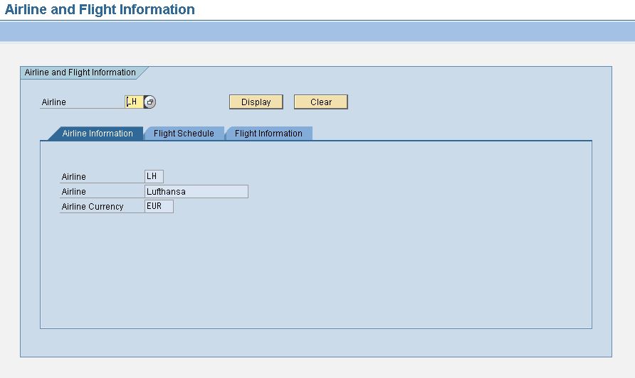 SAP ABAP 4 Tutorial: Table Controls in Tab Strip