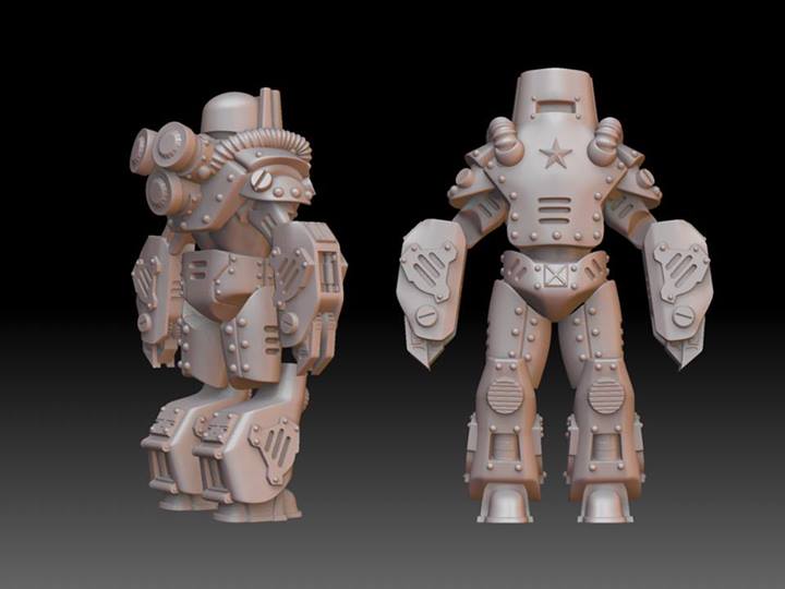 Clockwork Power Armor