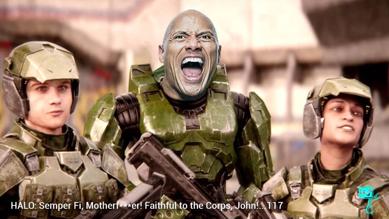 Dwayne 'The Rock' Johnson Revealed as Master Chief