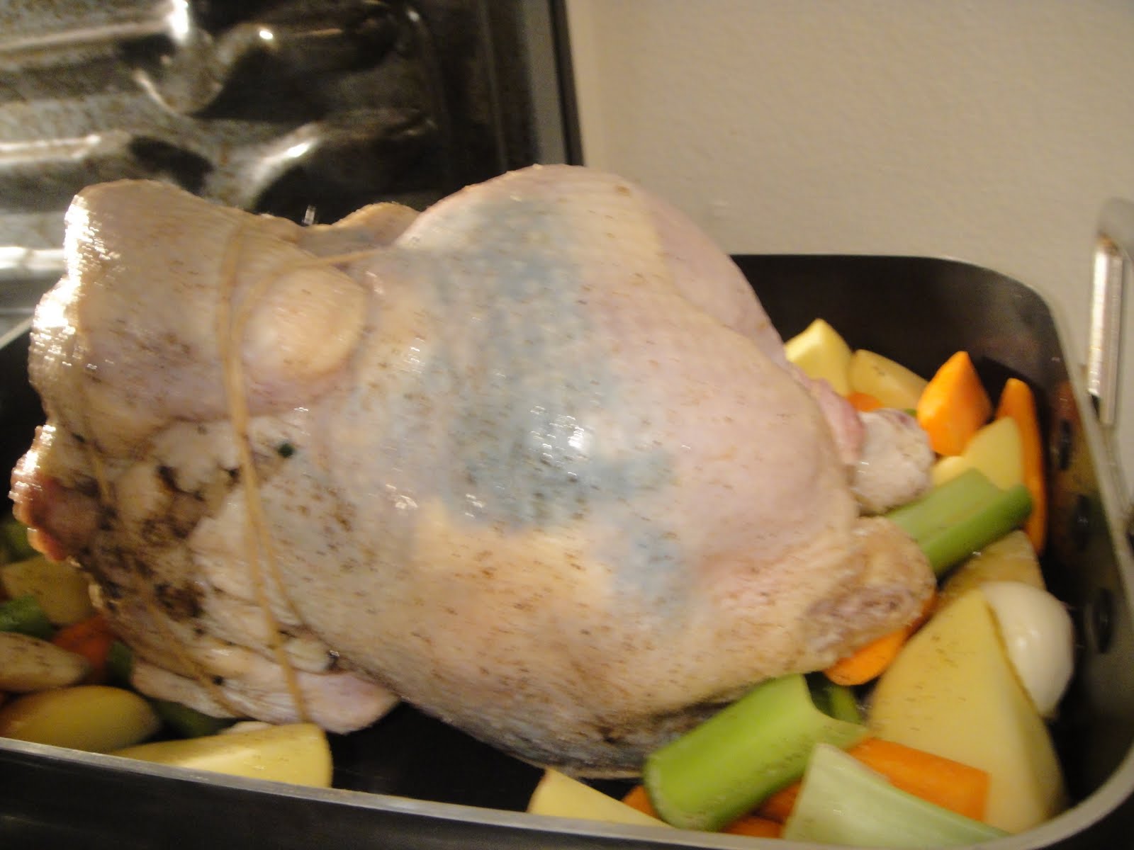 Truffle Stuffed Roast Chicken ala Joel Robuchon - Tout va bien! (tm)