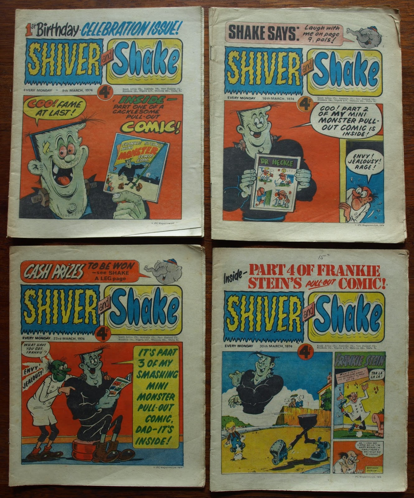 Wacky Comics!: Free with Shiver and Shake