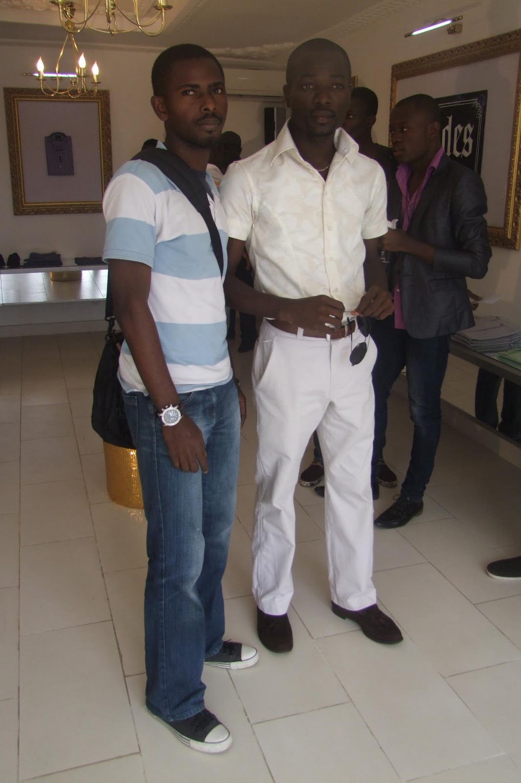 Ceschod's Wall: Ceschod's Guest: Moussa Bamba, monsieur "Men Mag"