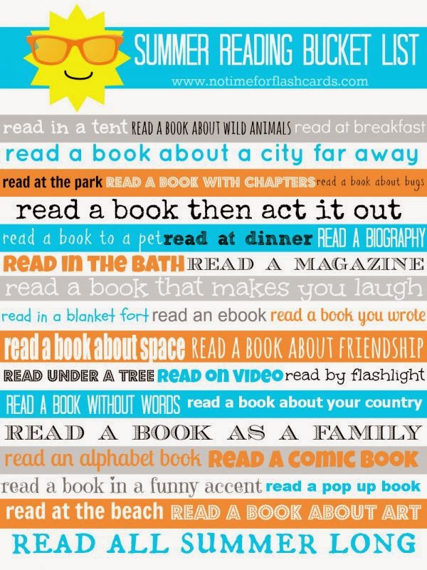 Motherhood in the Major Leagues : Summer BORED Acronym- Read a book.