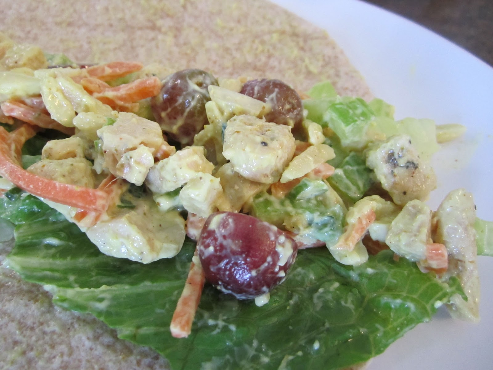 a piece of cake . . .: Chicken Curry Salad