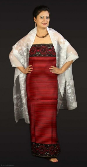 PHANEK: The traditional loin cloth of the Meitei women