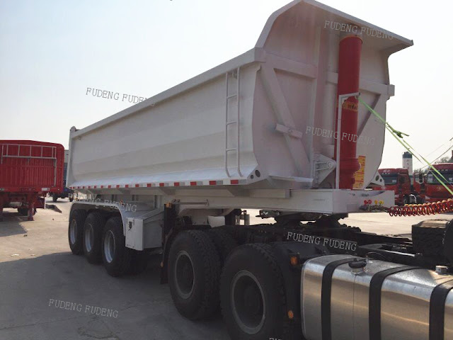 Shandong Fudeng Automobile Co.,Ltd: Heavy duty end dump semi trailers ...