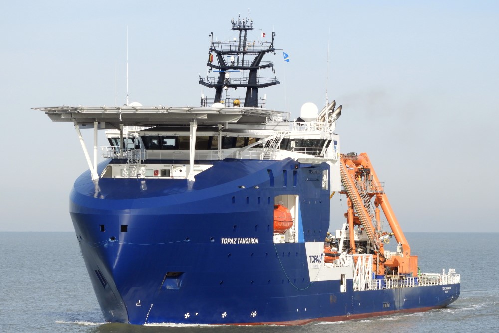 G.GYSSELS SHIPCOLLECTION: TOPAZ TANGAROA : OFFSHORE SUPPLY VESSEL