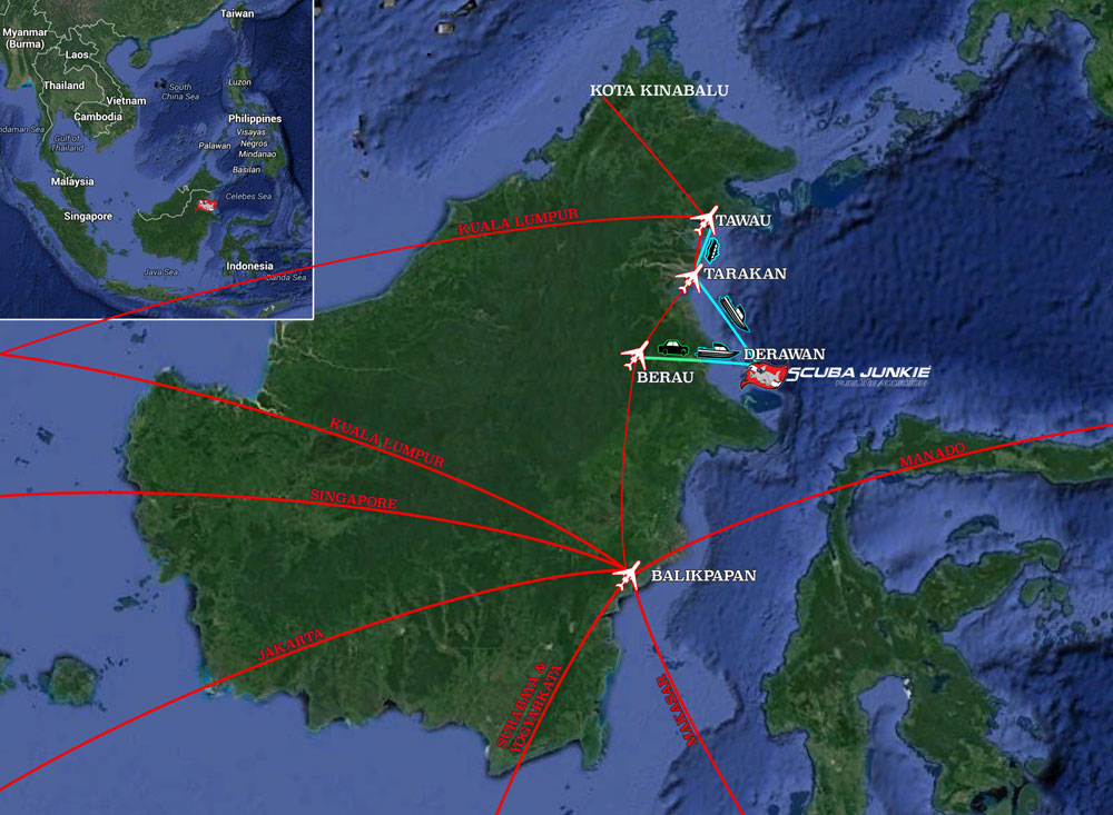 Why dive the Derawan Archipelago and the Sangalaki Marine park?