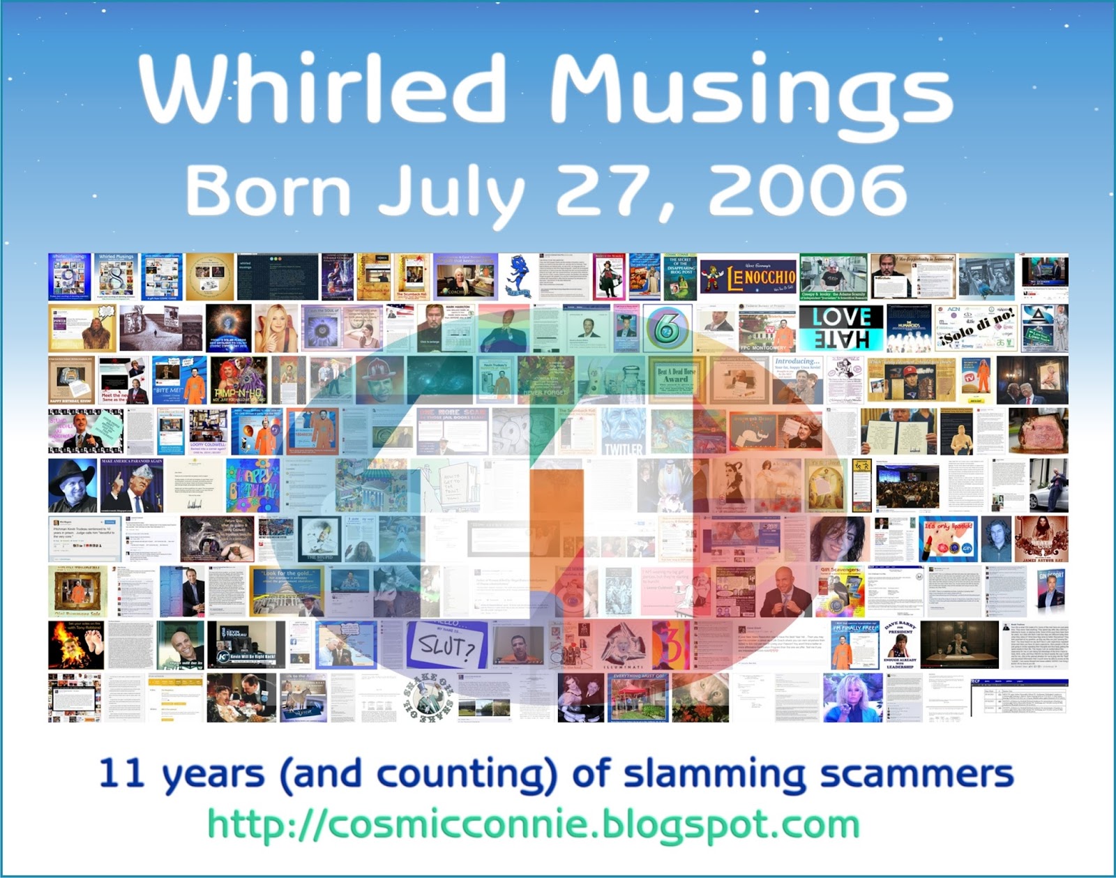 Whirled Musings: The Whirled turns 11