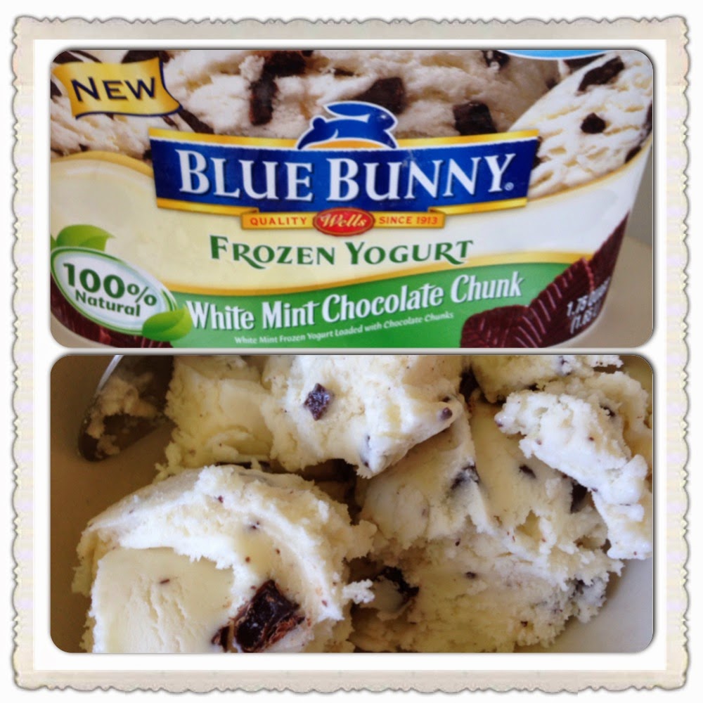 Fro-Yo Girl Speaks: Blue Bunny Mint Chocolate Chip Froyo Review