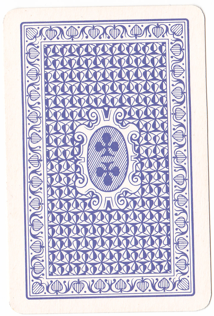 Kolekcjoner talii kart: Dama karo – Rewers