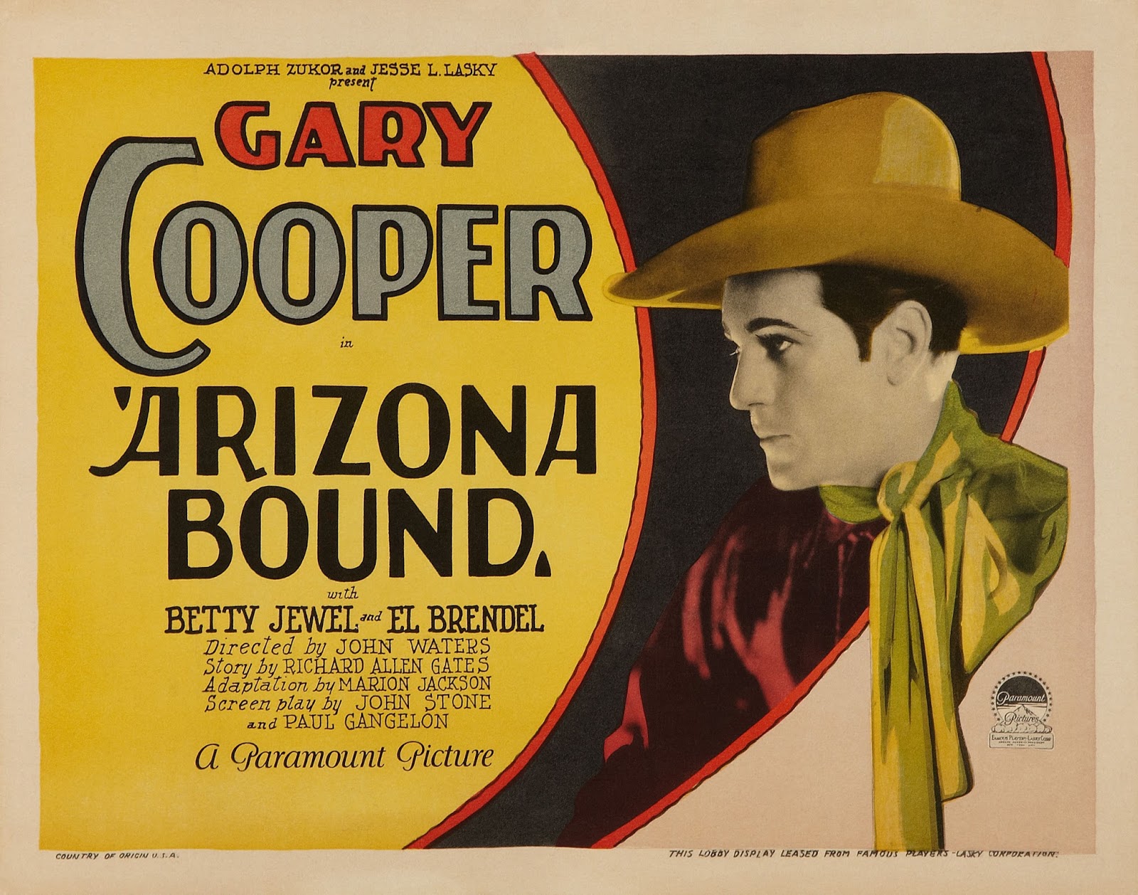 Gary Cooper – Jeff Arnold’s West