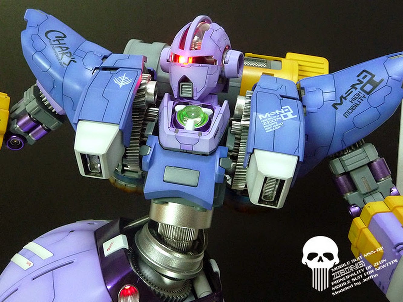 MG 1/100 MSN-02 Zeong - Custom Build