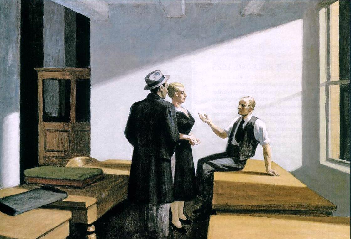 Encuentros con el arte: Y IV. EDWARD HOPPER NOS VISITÓ.