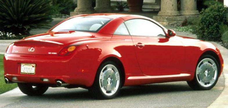 AUTO CARS PROJECT: Lexus SC430, 2002