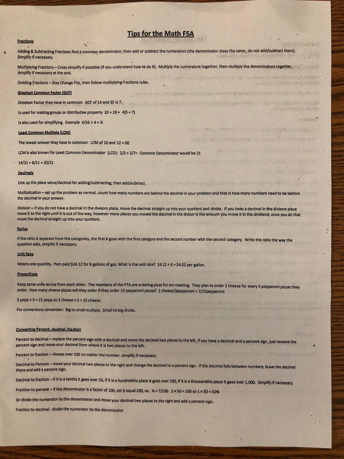 Mrs Negron 6th Grade Math Class Notes To Review For The FSA mrs-negron-6th-grade-math-class-notes-to-review-for-the-fsa