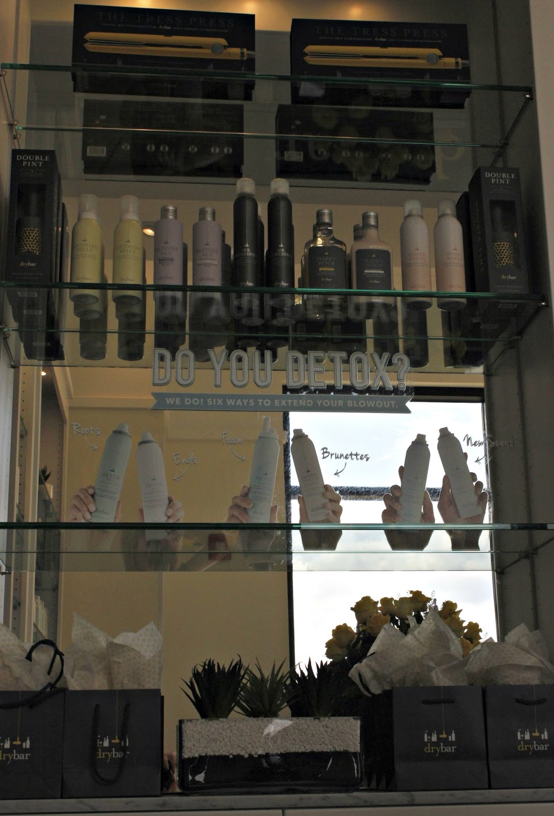 My FIRST Experience at Drybar; Lookbook