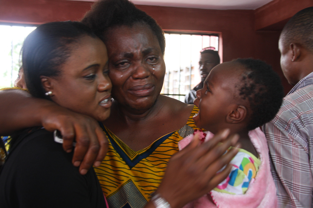 Photos from the Burial of P'square mum as they carried their mother's ...