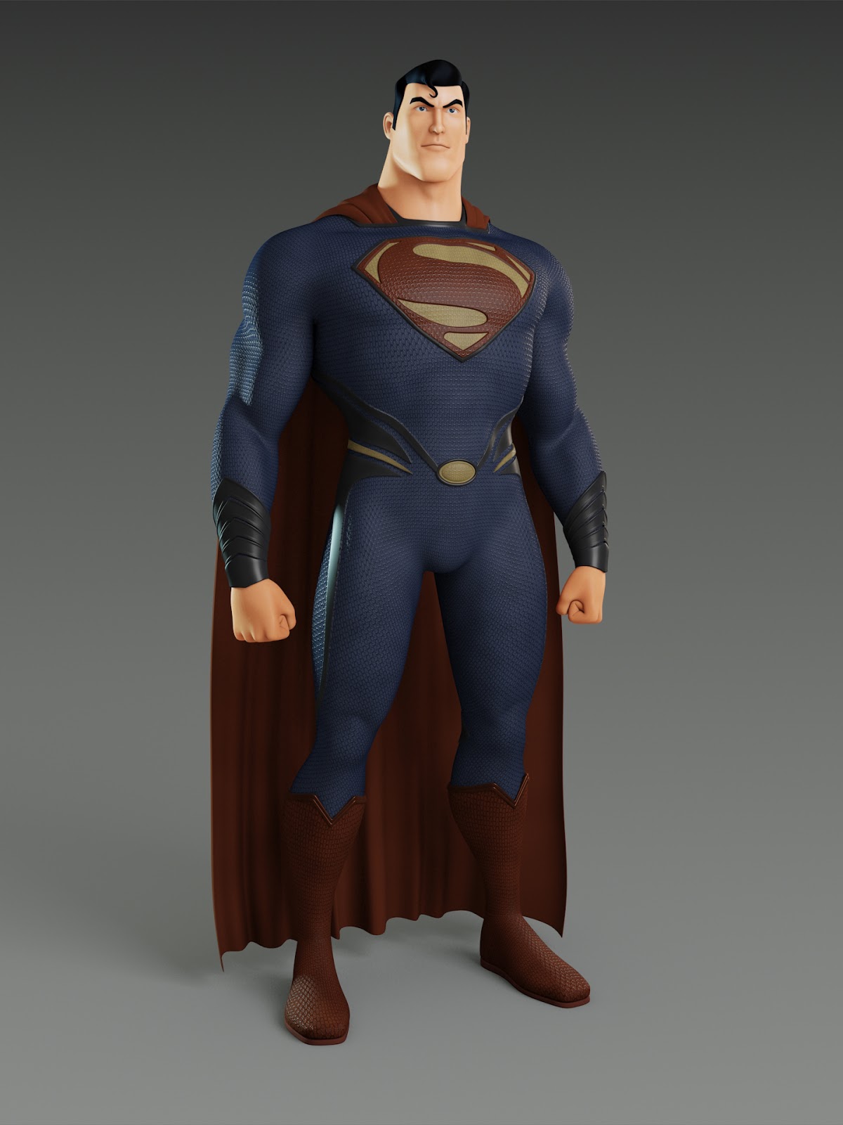 T i e r r a F r e a k: Superman a lo Pixar - Man of Steel Pixar Style.