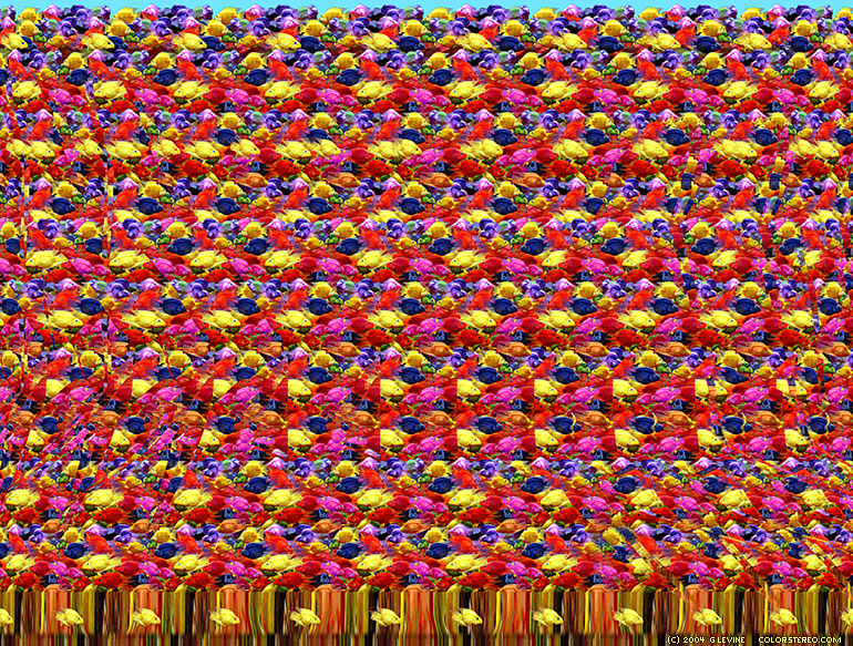 The Stereogram - A Stereograms Collection: Fishes