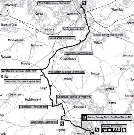 96 Bus Route Dc Map - Map