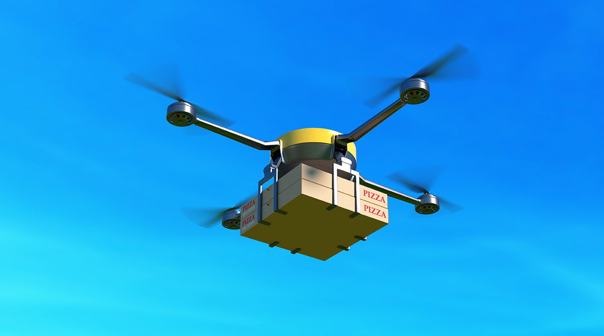 Food Delivery by Drones! How Practical Will the Project be?