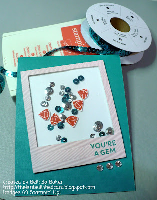 The Embellished Card: You're a Gem