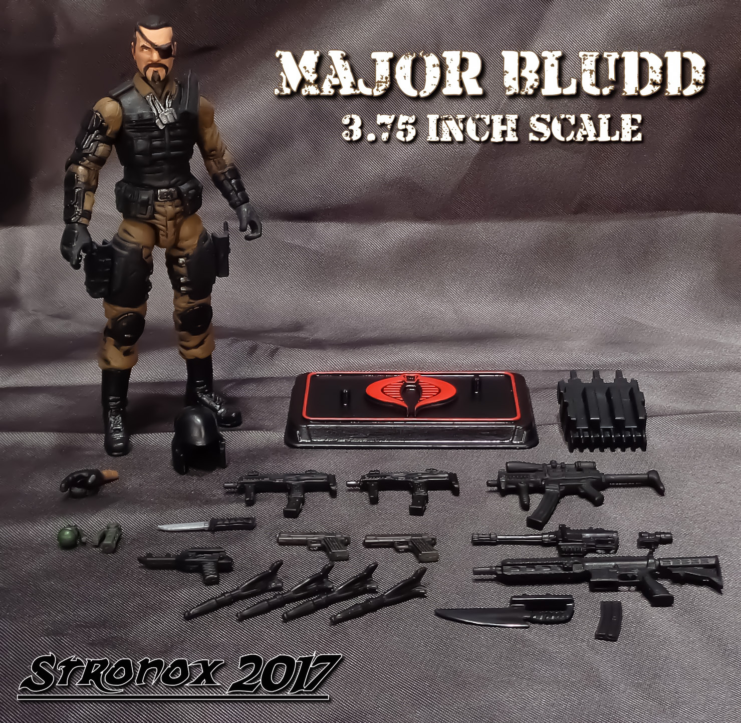 Stronox Custom Figures: GI Joe: Major Bludd