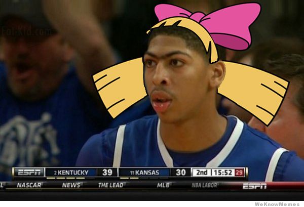 Anthony Davis Unibrow | NBA FUNNY MOMENTS
