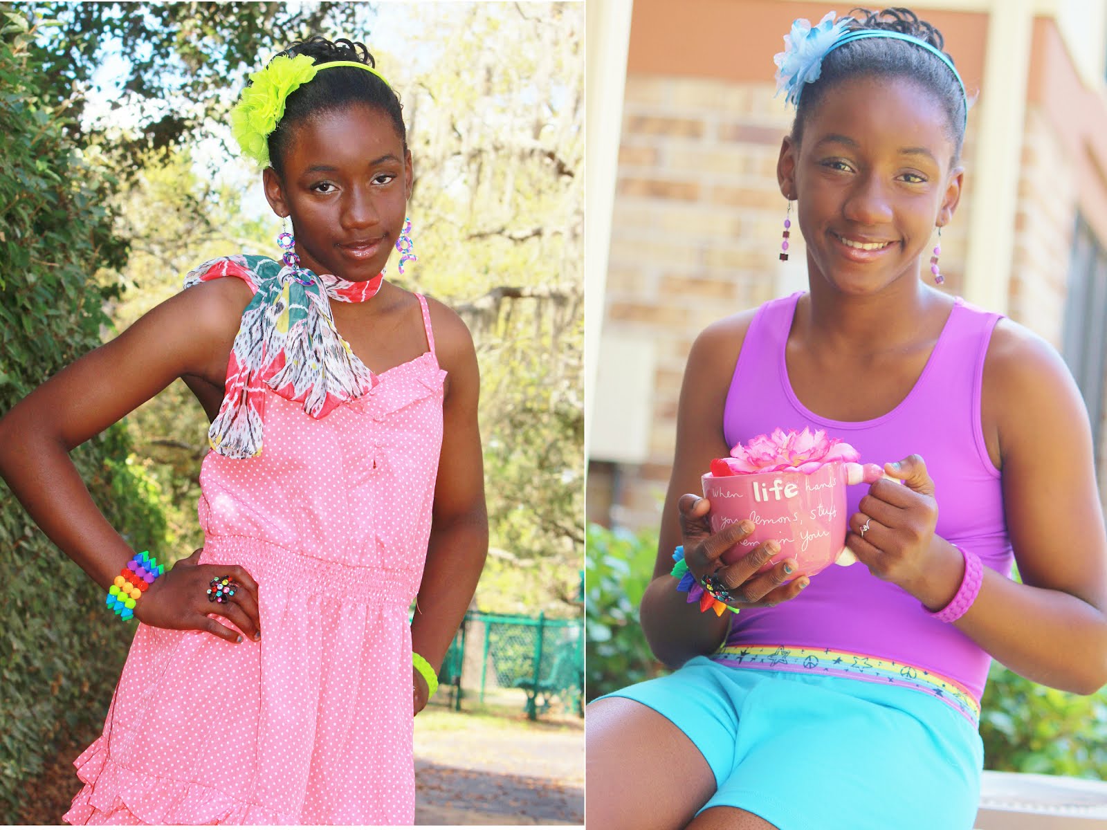 POSE child modeling mag Junior Fashion Experts: Color Me Beautiful