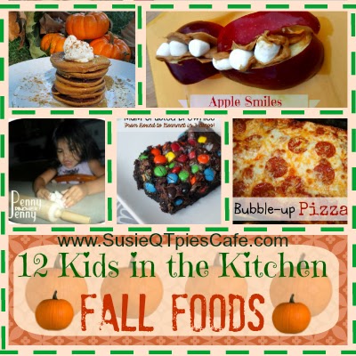 SusieQTpies Cafe: 12 Kids in the Kitchen Fall Foods and Pinterest Link ...