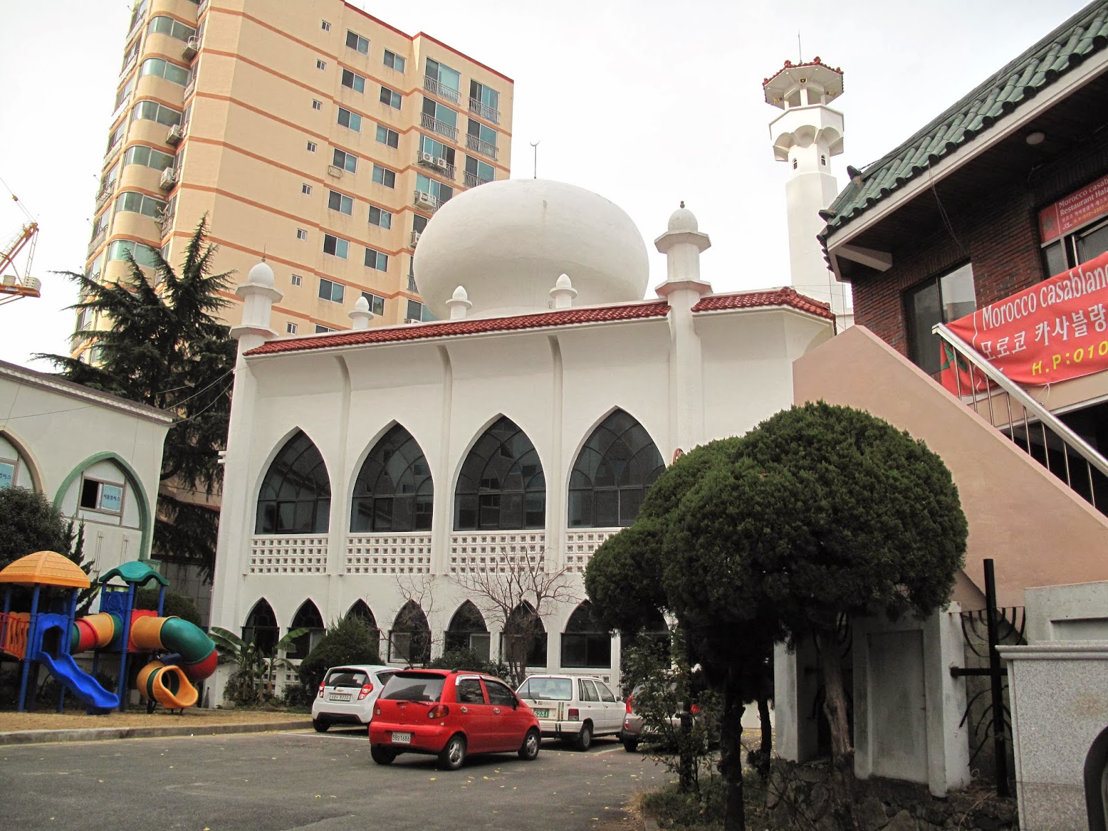 Masjid Al-Fatah, Busan, Winter Backpacking in South Korea Day 6