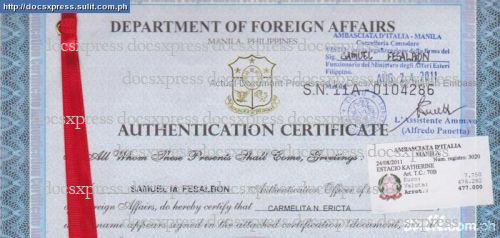 PinasCentral: Embassy Authentication