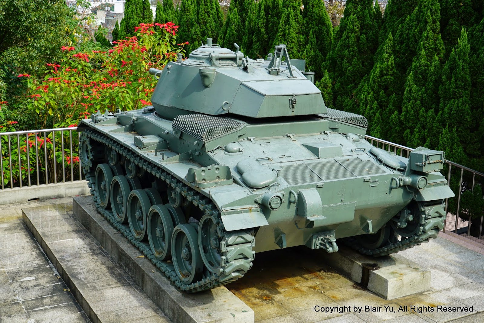 Blair's 軍事,警察及消防攝影: M24A1 Chaffee 霞飛戰車