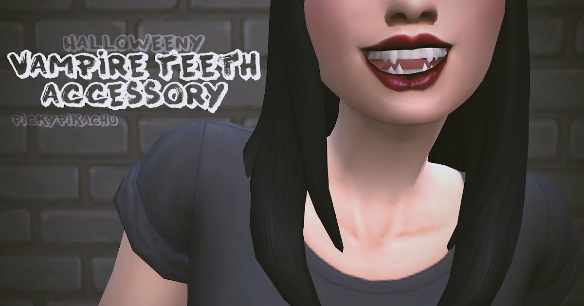 Sims 4 monster teeth cc - motojaf