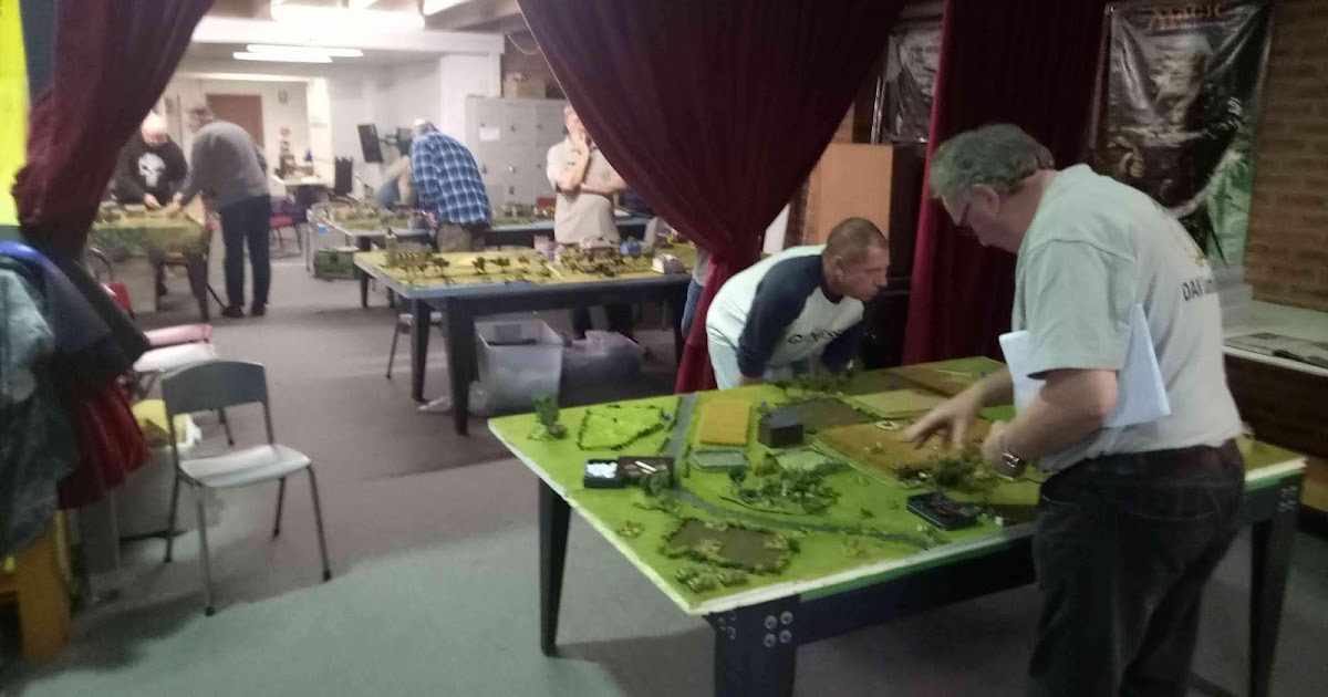 Camp Cromwell: Kingston Bunker Rats Flames of War Tournament 2018