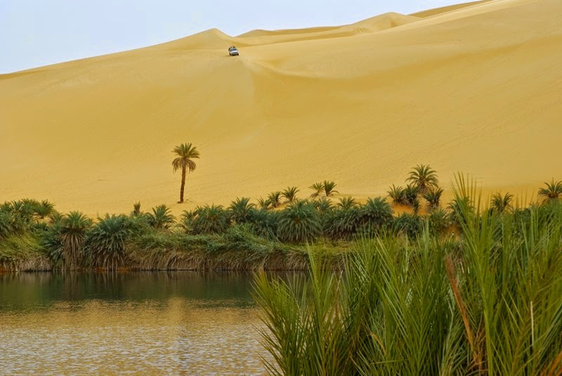 Ubari Lakes | The Beautiful Oasis In The Sahara desert