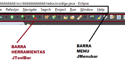 APRENDIENDO A PROGRAMAR HTML CSS PHP JavaScript JAVA VBA: BARRA DE HERRAMIENTAS JToolBar